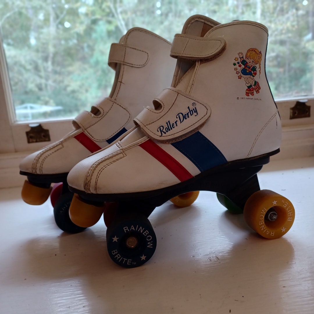 1983 Hallmark Rainbow Brite Roller Derby Skates Junior Size 4 - Etsy