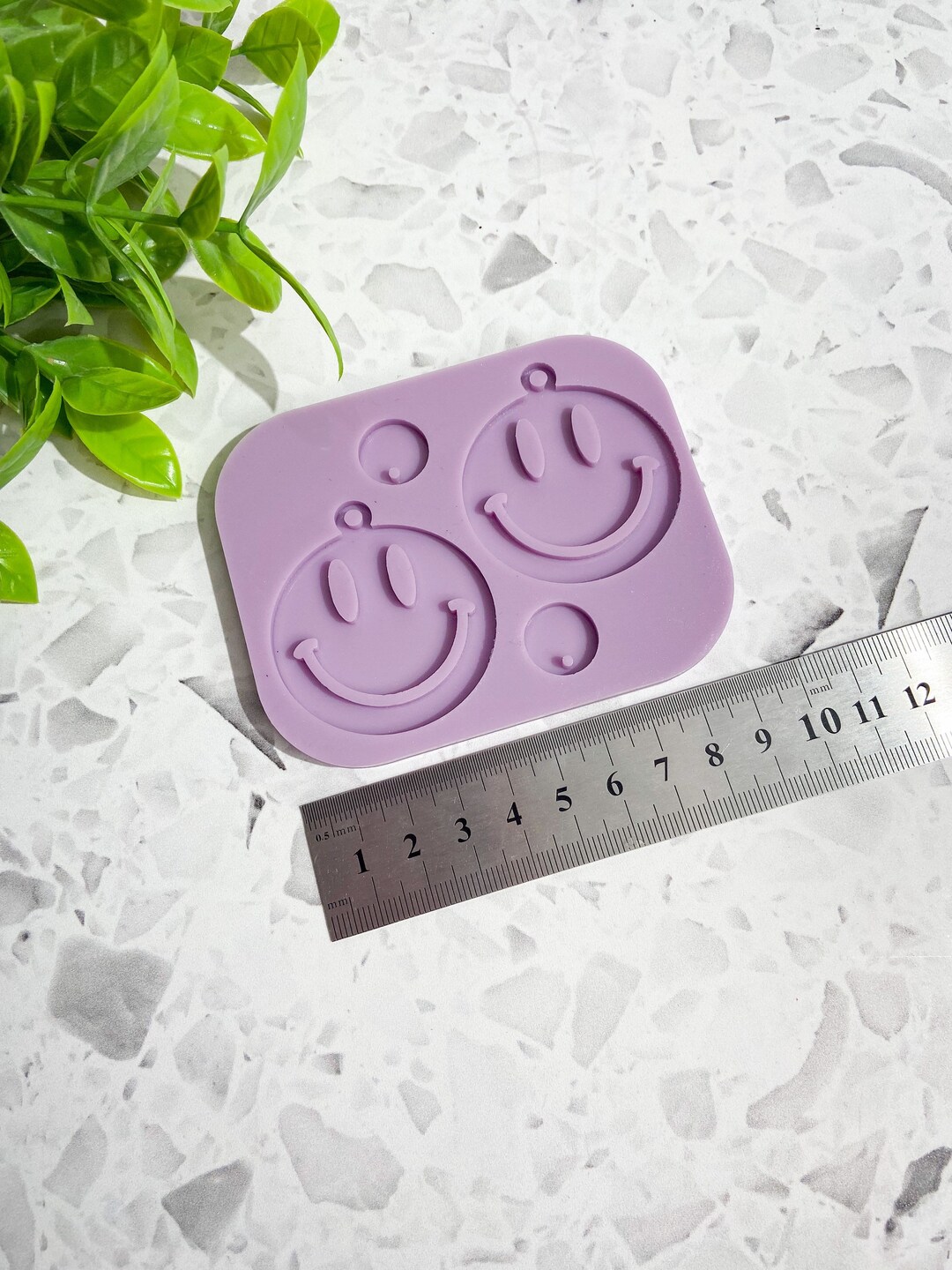Smiley Face Silicone Earring Mould/mold - Etsy