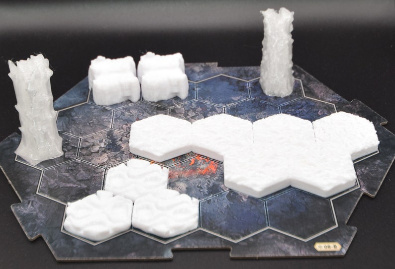 Frosthaven 3D Printed Floor Tiles Set - Etsy