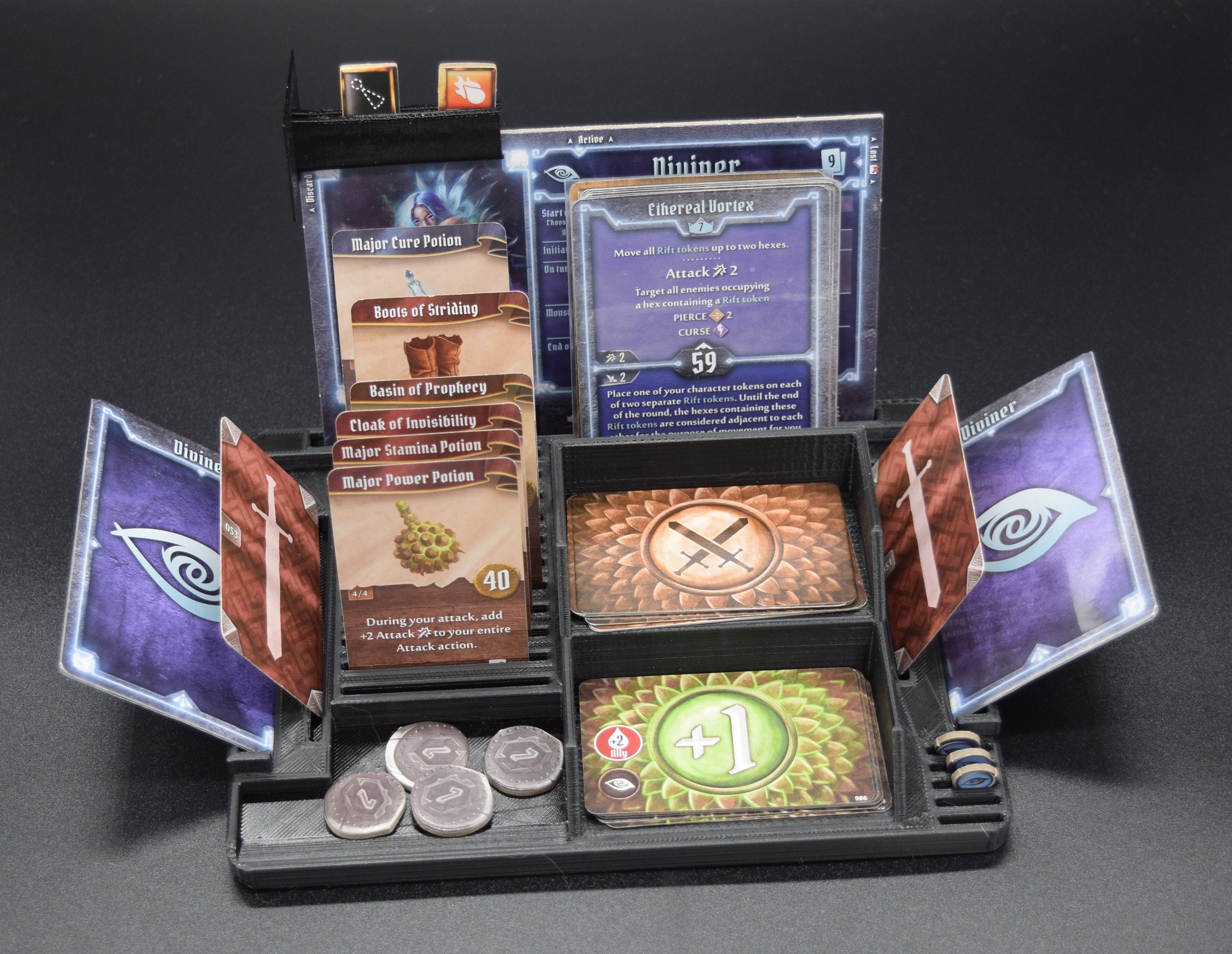 3D Printed Gloomhaven / Frosthaven Player Board Organise Your Game - Etsy