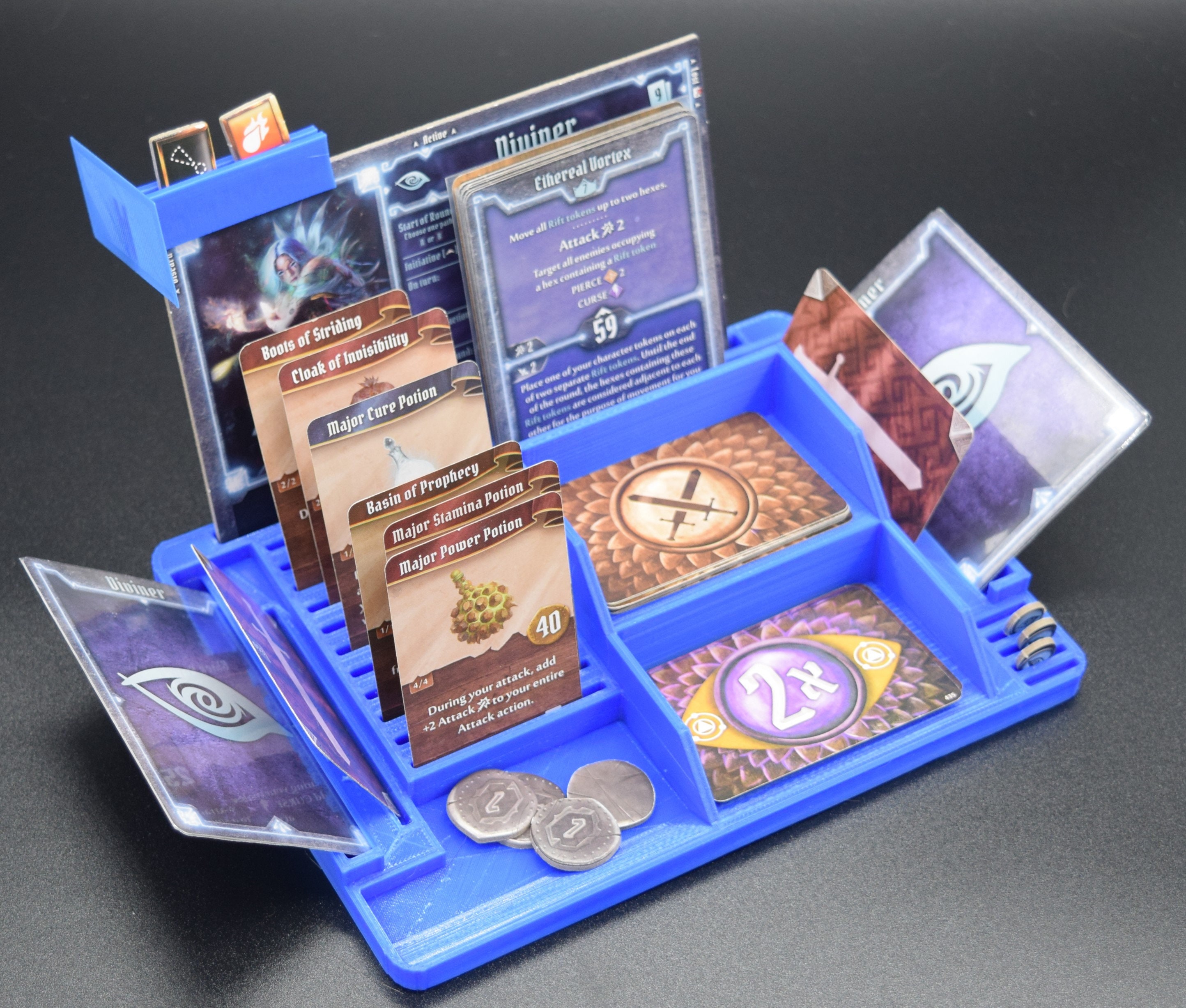 3D Printed Gloomhaven / Frosthaven Player Board Organise Your Game - Etsy
