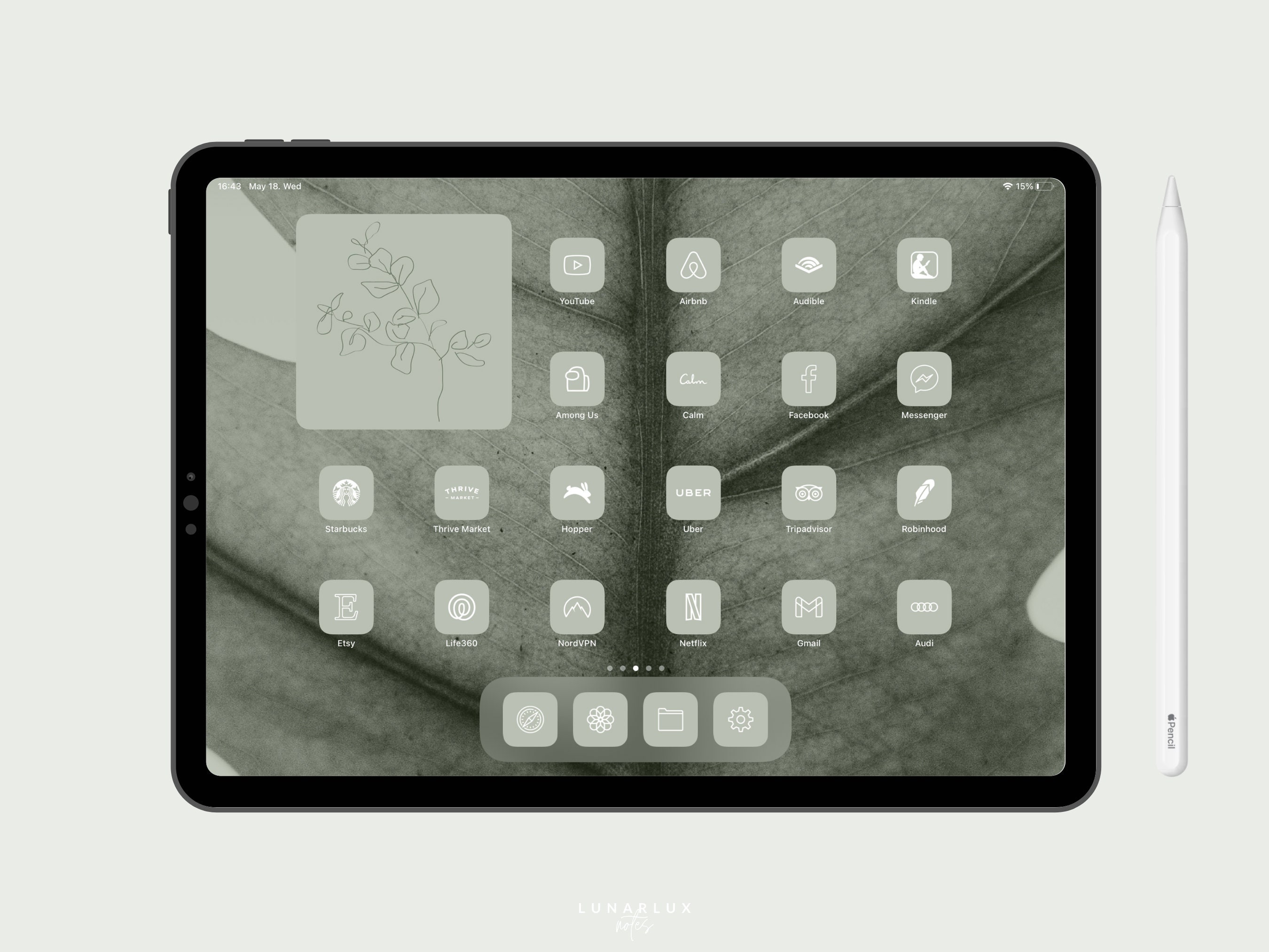 Botanical Ipad Icon Set 2000 Icons With Bonus Minimalist and - Etsy