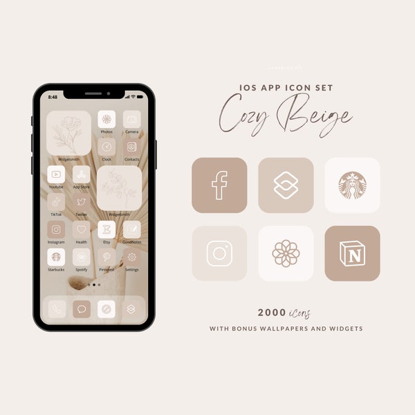 Beige Aesthetic Wallpaper - Etsy