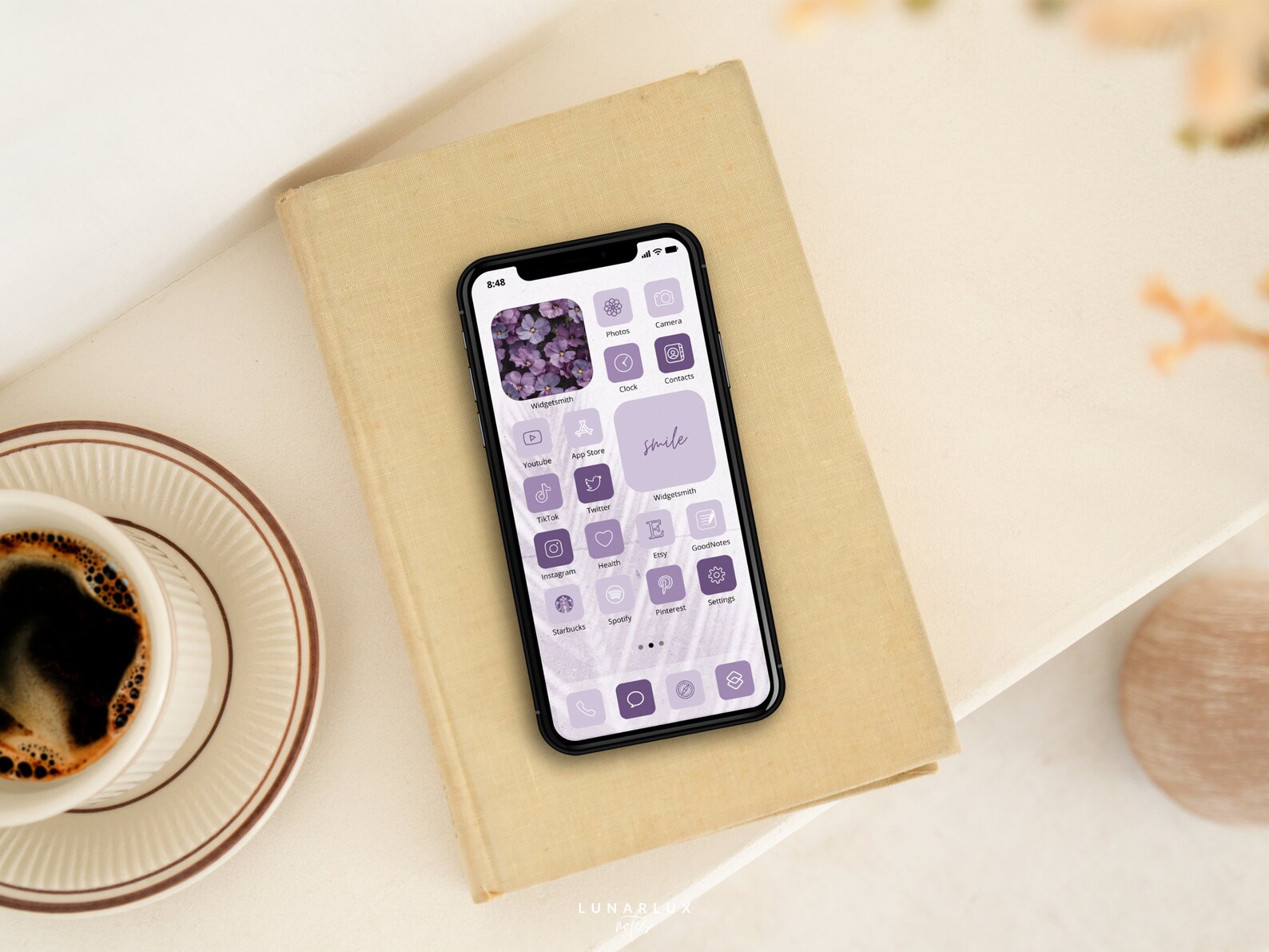 Purple Melody Iphone Icon Set 2500 Icons With Bonus - Etsy