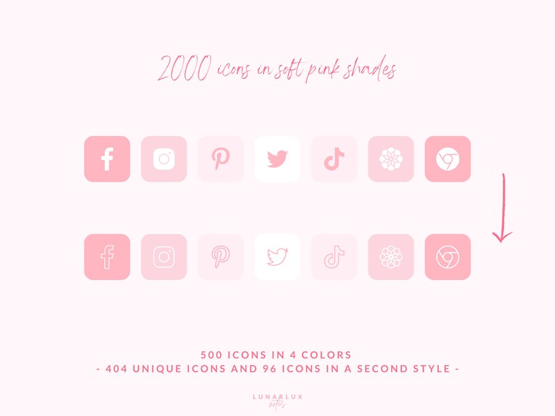 Aphrodite Icon Set 2000 Icons With Bonus Wallpapers and - Etsy