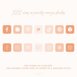 Peach Splash Icon Set, 2000 Icons With Bonus Wallpapers and Widgets ...
