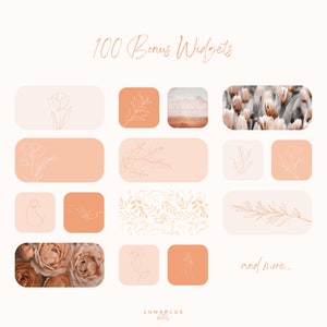 Peach Splash Icon Set, 2000 Icons With Bonus Wallpapers and Widgets ...