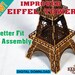 Improved Eiffel Tower in 2 Sizes (lightburn Dxf Eps Svg Pdf Ai) - Etsy