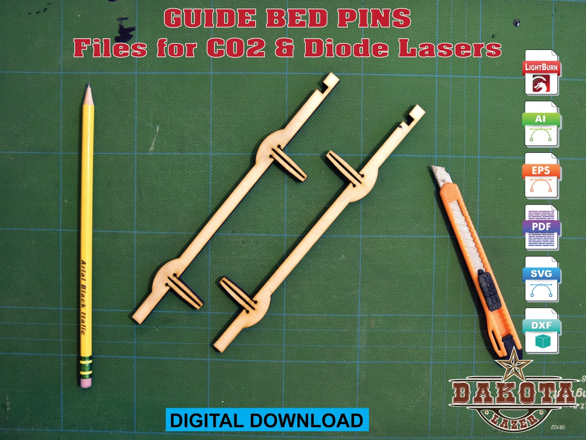 Ultimate Laser Tool Kit 6 Tools: Engrave/cut Test Slot - Etsy