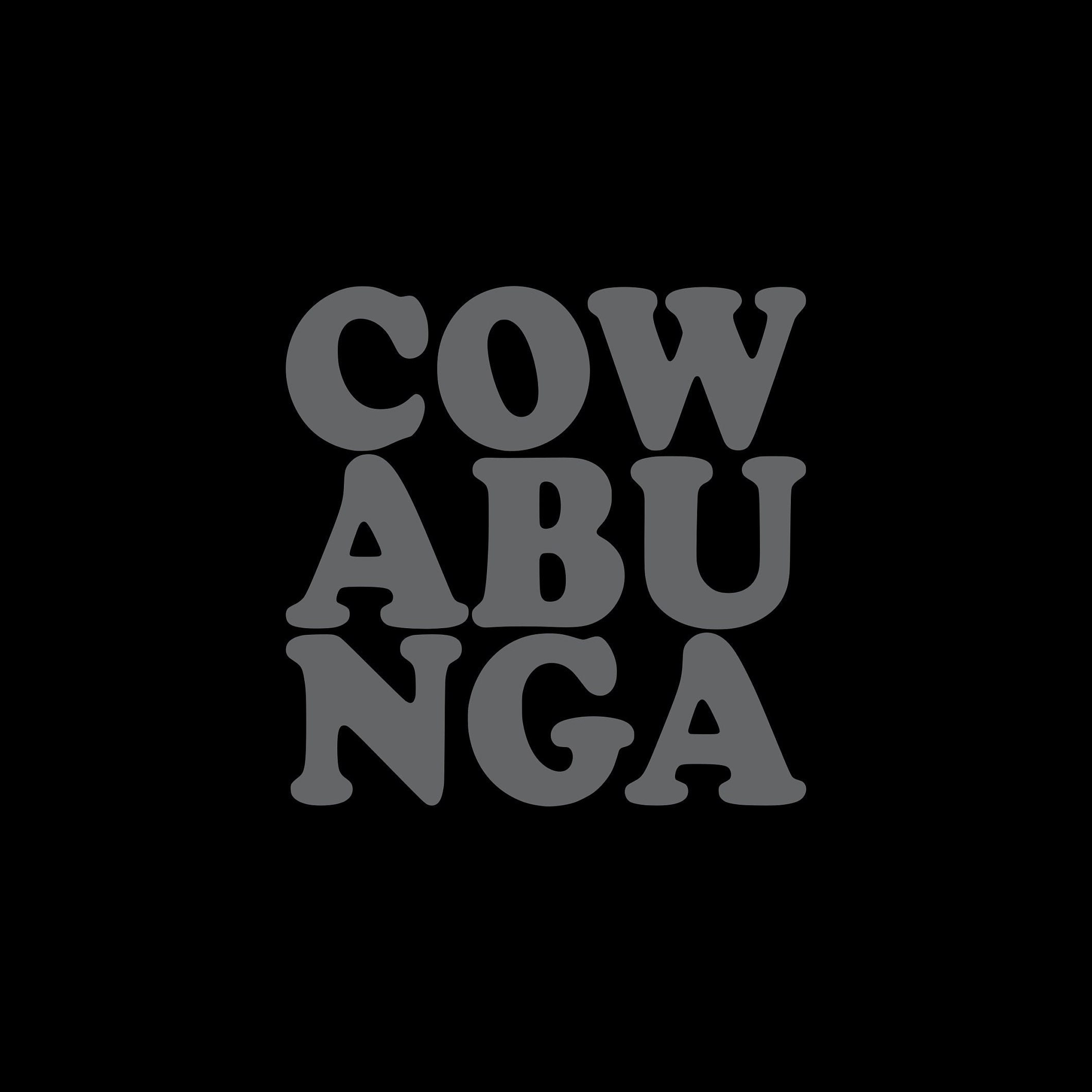 Cowabunga Vinyl Sticker Die Cut Decal - Etsy