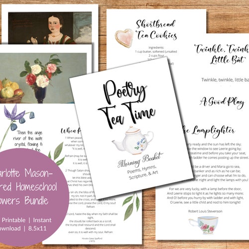 Charlotte Mason Morning Time Farms Morning Basket Resources - Etsy