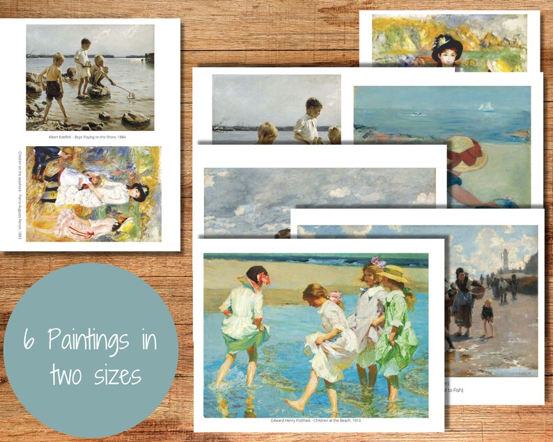 Seaside Morning Basket Resources Charlotte Mason Beach - Etsy