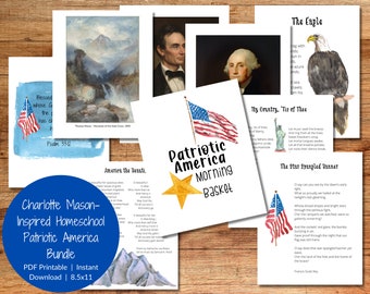 Charlotte Mason Morning Time Summer Morning Basket Resources | Etsy