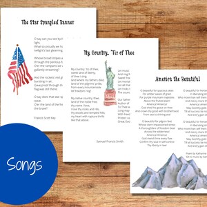 Patriotic America Morning Basket | Charlotte Mason Morning Time ...