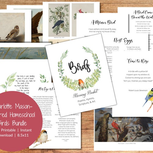 Seaside Morning Basket Resources Charlotte Mason Beach - Etsy