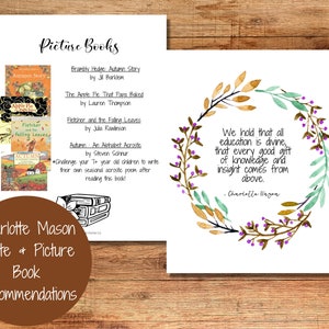 Charlotte Mason Morning Basket | Autumn Morning Basket | Homeschool ...