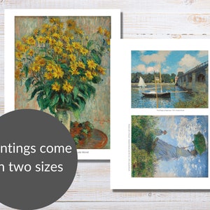 Claude Monet Art Study | Charlotte Mason Inspired Morning Basket ...