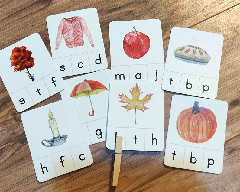 Preschool Autumn Unit Preschool Fall Learning Charlotte - Etsy