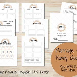 Marriage and Family Goals Couples Date Ideas Family Goal Planning ...