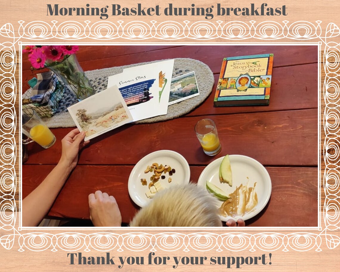 Charlotte Mason Morning Time Summer Morning Basket Resources - Etsy