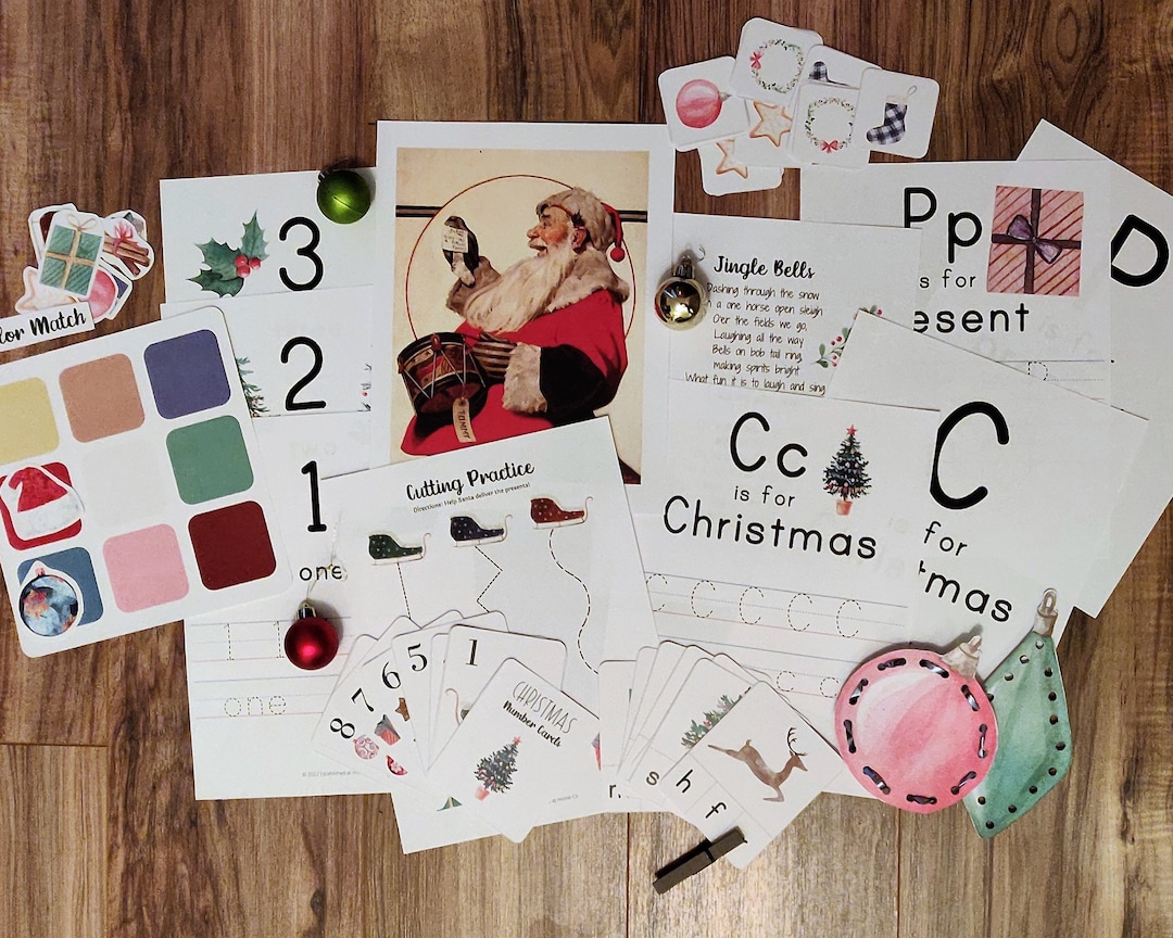 Preschool Christmas Unit | Charlotte Mason Inspired Preschool Christmas ...