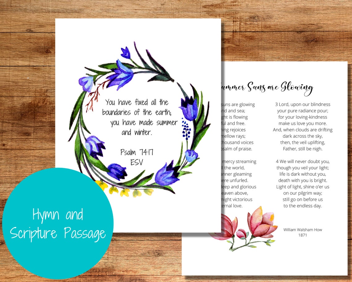 Charlotte Mason Morning Time Summer Morning Basket Resources - Etsy