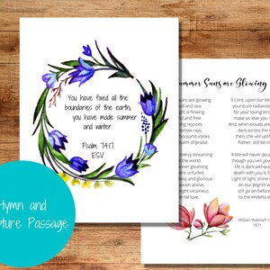 Charlotte Mason Morning Time | Summer Morning Basket Resources ...