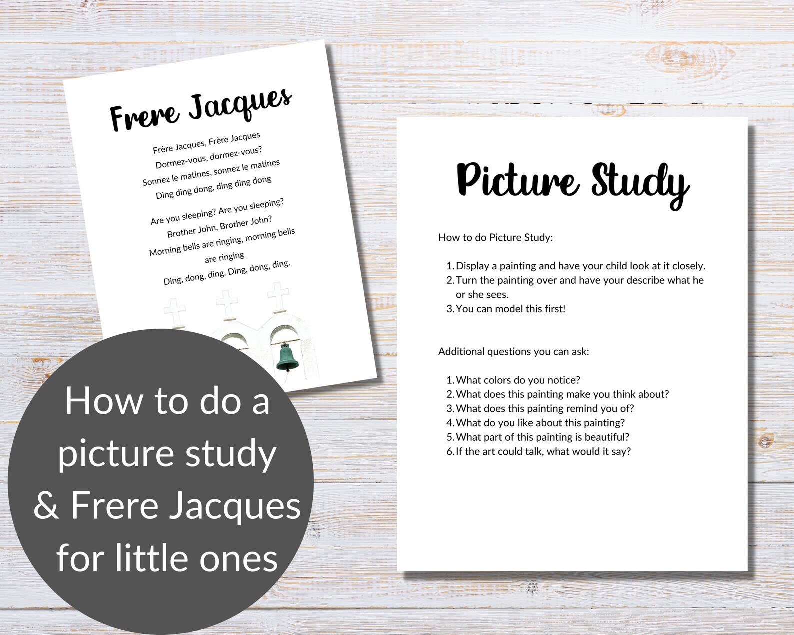 Claude Monet Art Study | Charlotte Mason Inspired Morning Basket ...