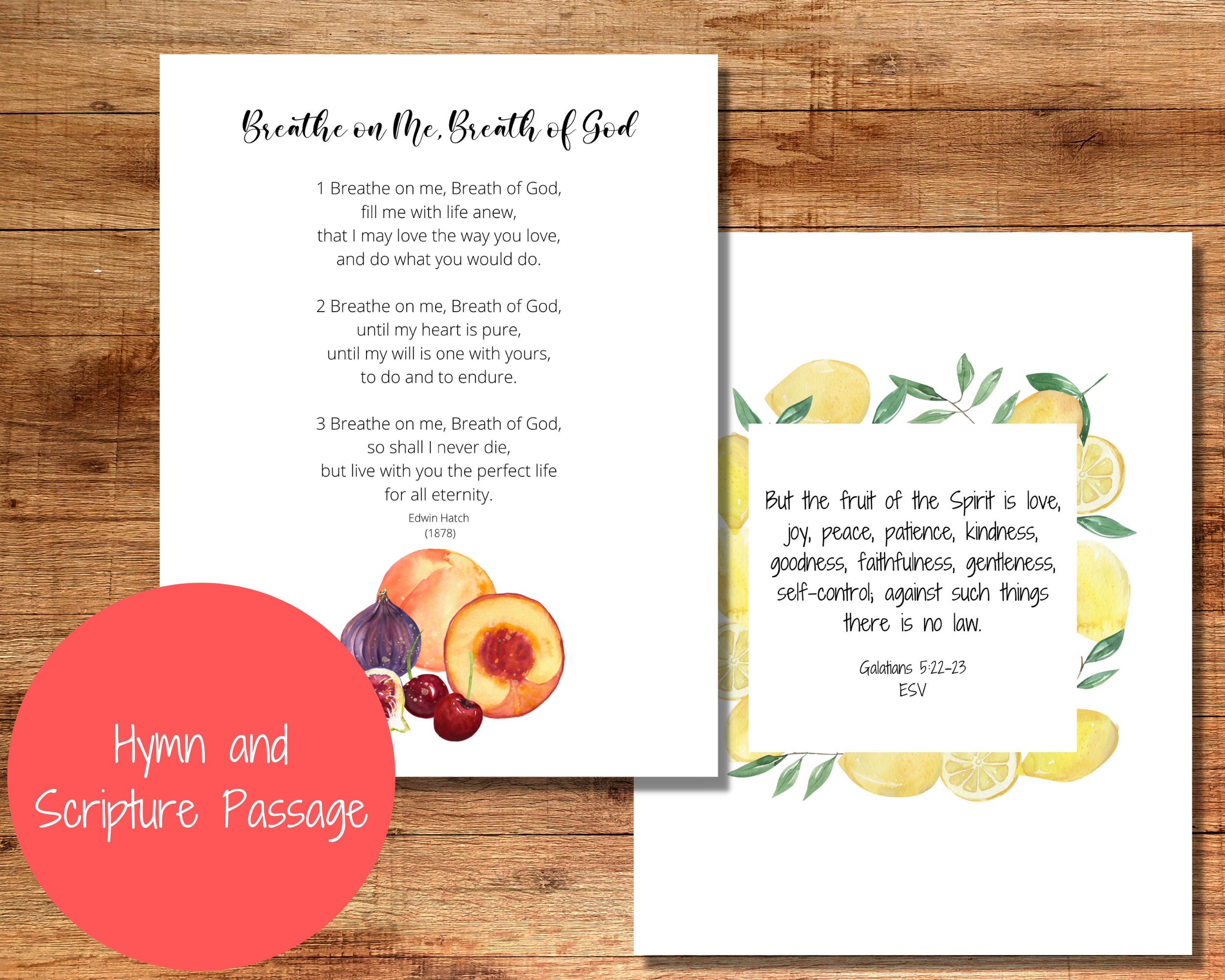 Fruits of the Spirit Morning Basket | Charlotte Mason Morning Time ...