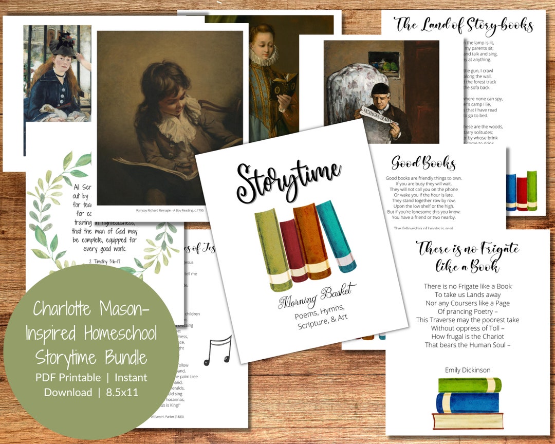 Charlotte Mason Morning Time | Story-time Morning Basket Resources ...