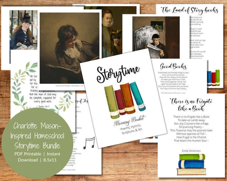 Charlotte Mason Morning Time | Story-time Morning Basket Resources ...