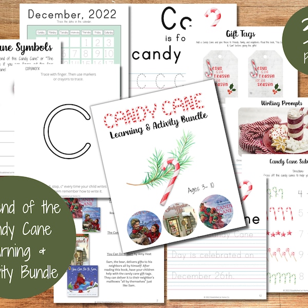 Legend of the Candy Cane - Etsy