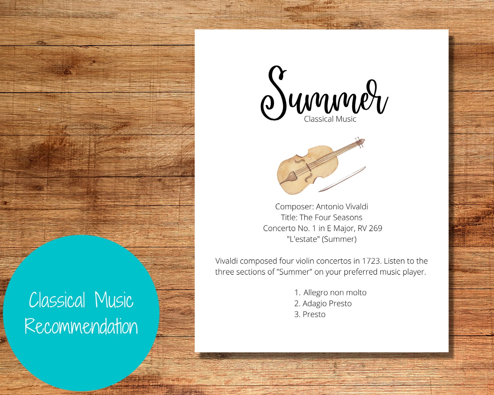 Charlotte Mason Morning Time Summer Morning Basket Resources Homeschool ...