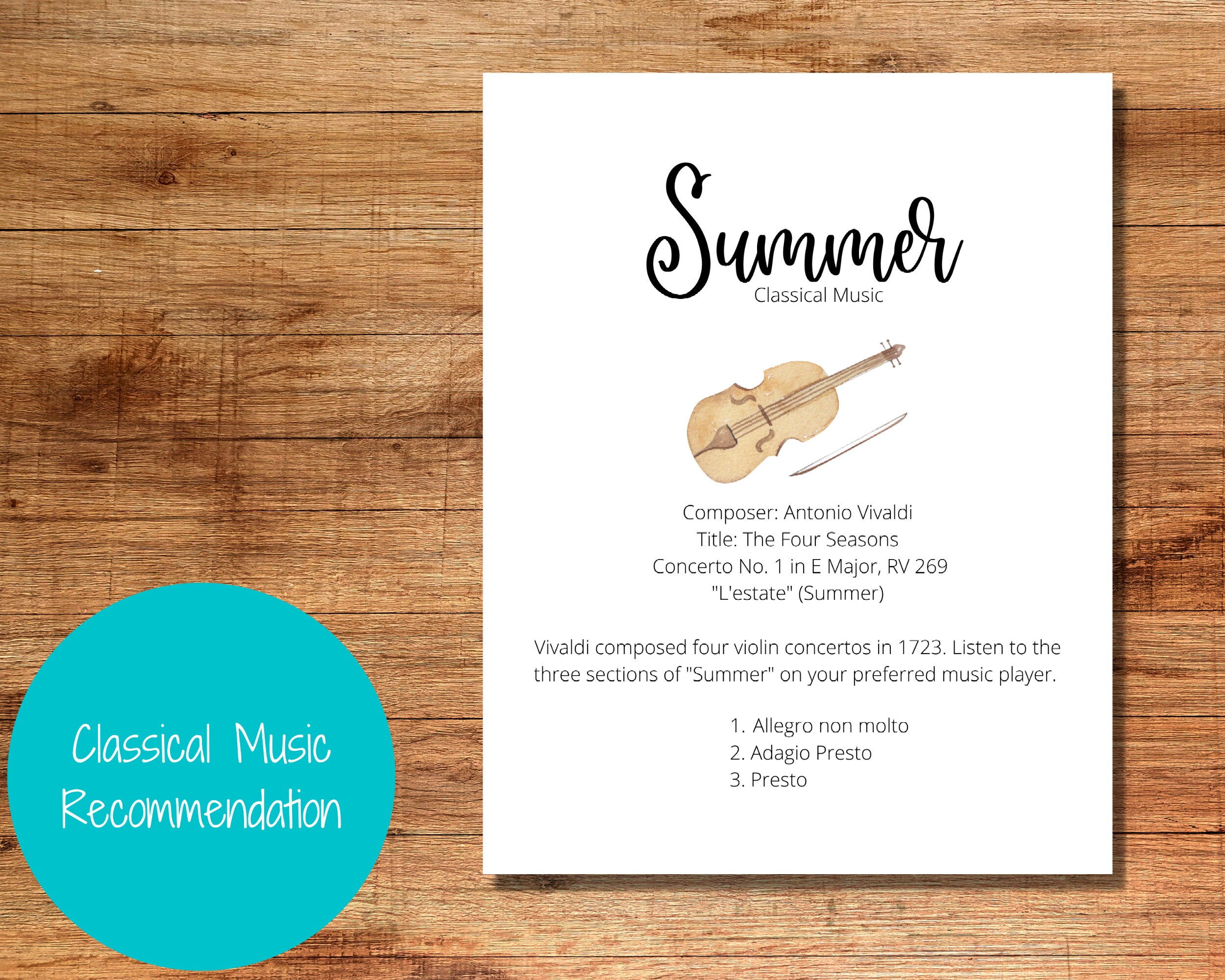 Charlotte Mason Morning Time Summer Morning Basket Resources - Etsy