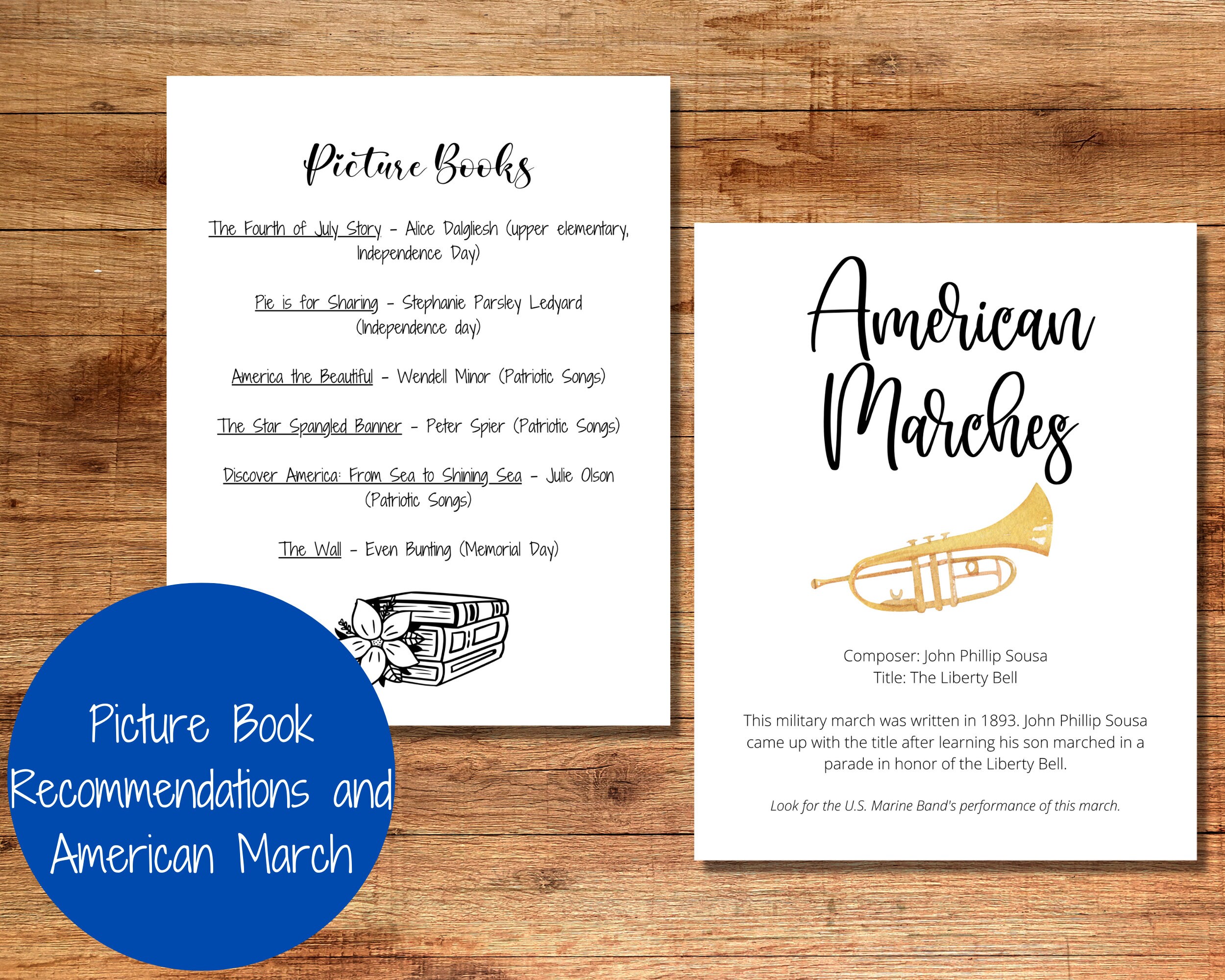 Patriotic America Morning Basket | Charlotte Mason Morning Time ...