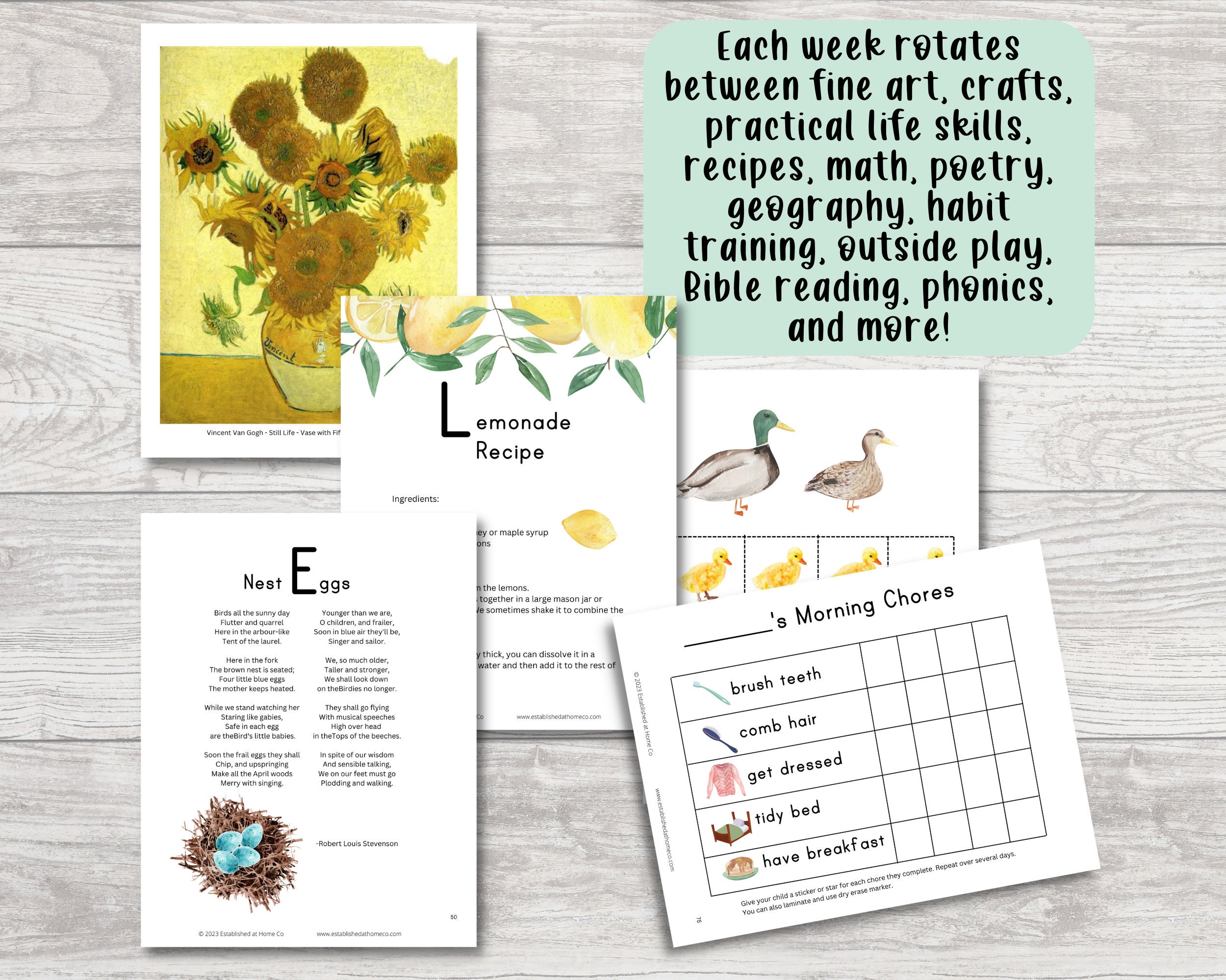 DIGITAL - A Sweet & Simple Year in Preschool - Full-year Charlotte ...
