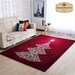 Christmas Tree Area Rug, Xmas Carpet, Christmas Rectangle Rug, Home ...