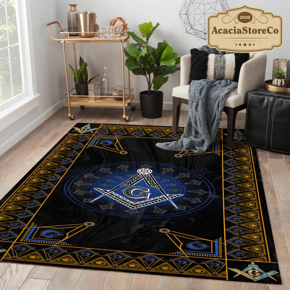 Prints All Over Printed Freemason Area Rug Decorative Floor Rug Carpet ...