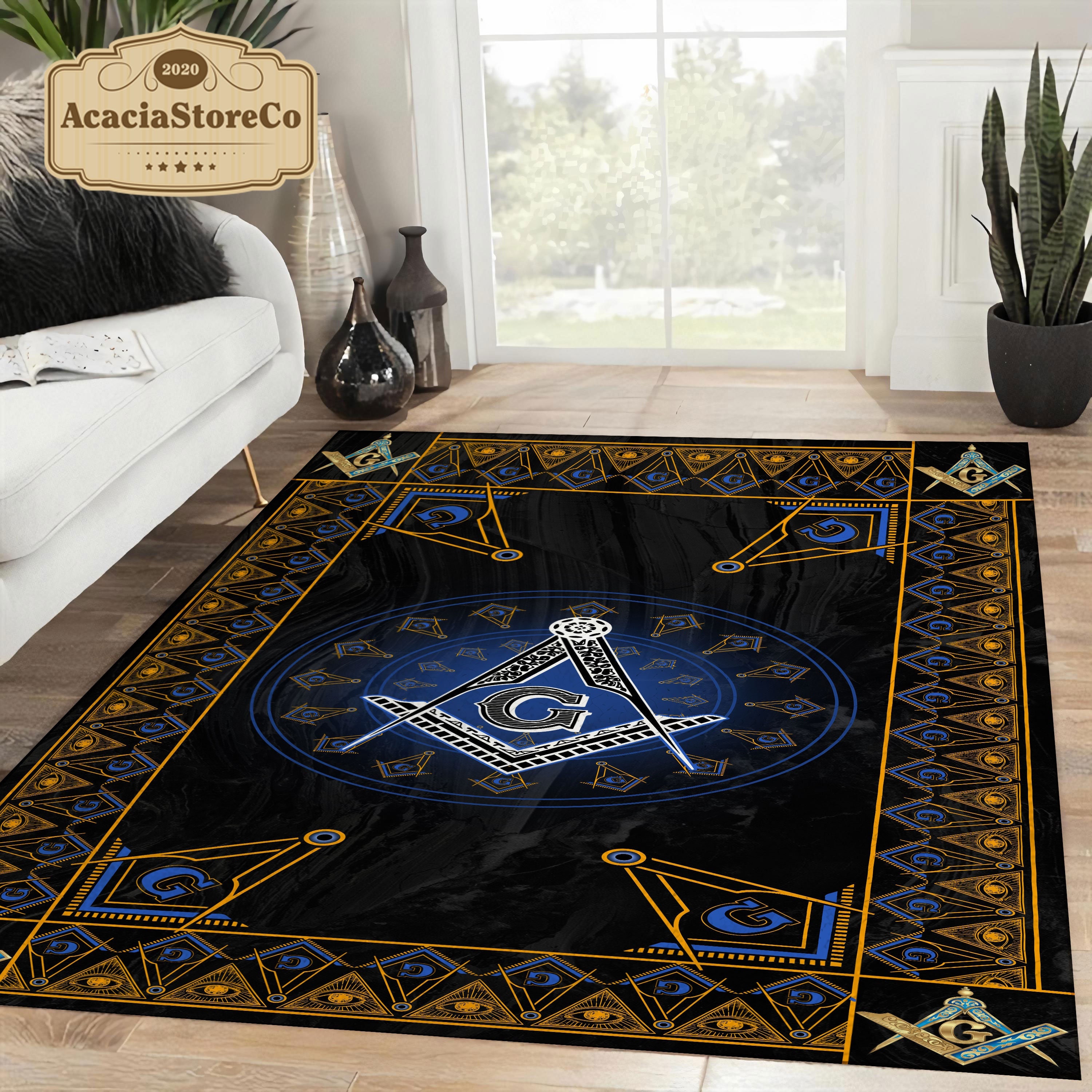 Masonic Carpet for sale | Only 2 left at -75%
