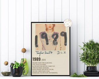 Taylor 1989 Poster - Etsy