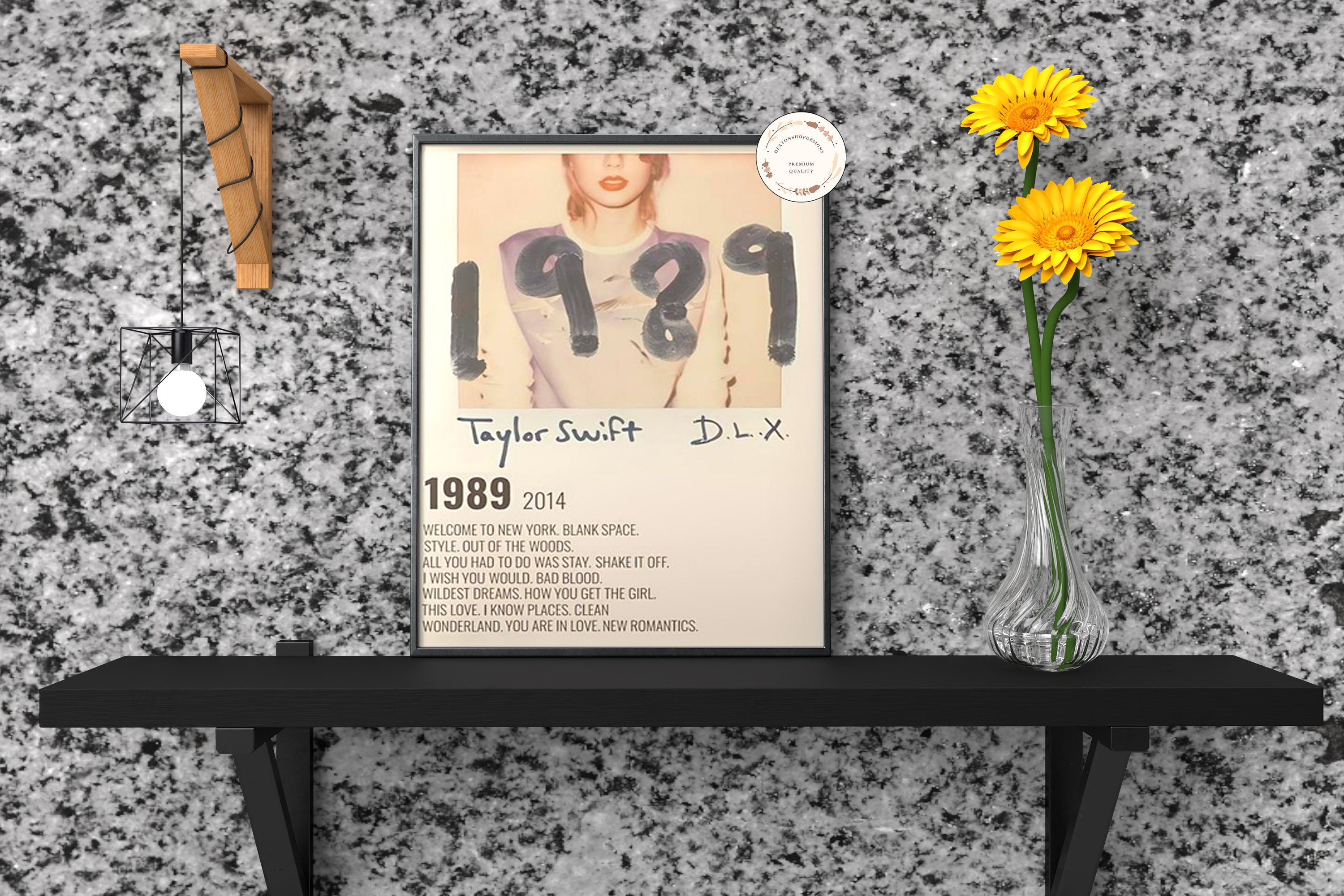 Taylorswift Poster - 1989 Song Lyrics Poster - Taylorswift Album Poster,
