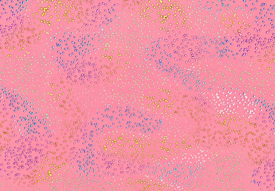 Hot Pink Rainbow Sparkle Cuddle® Minky shannon Fabrics 3 Mm Pile - Etsy