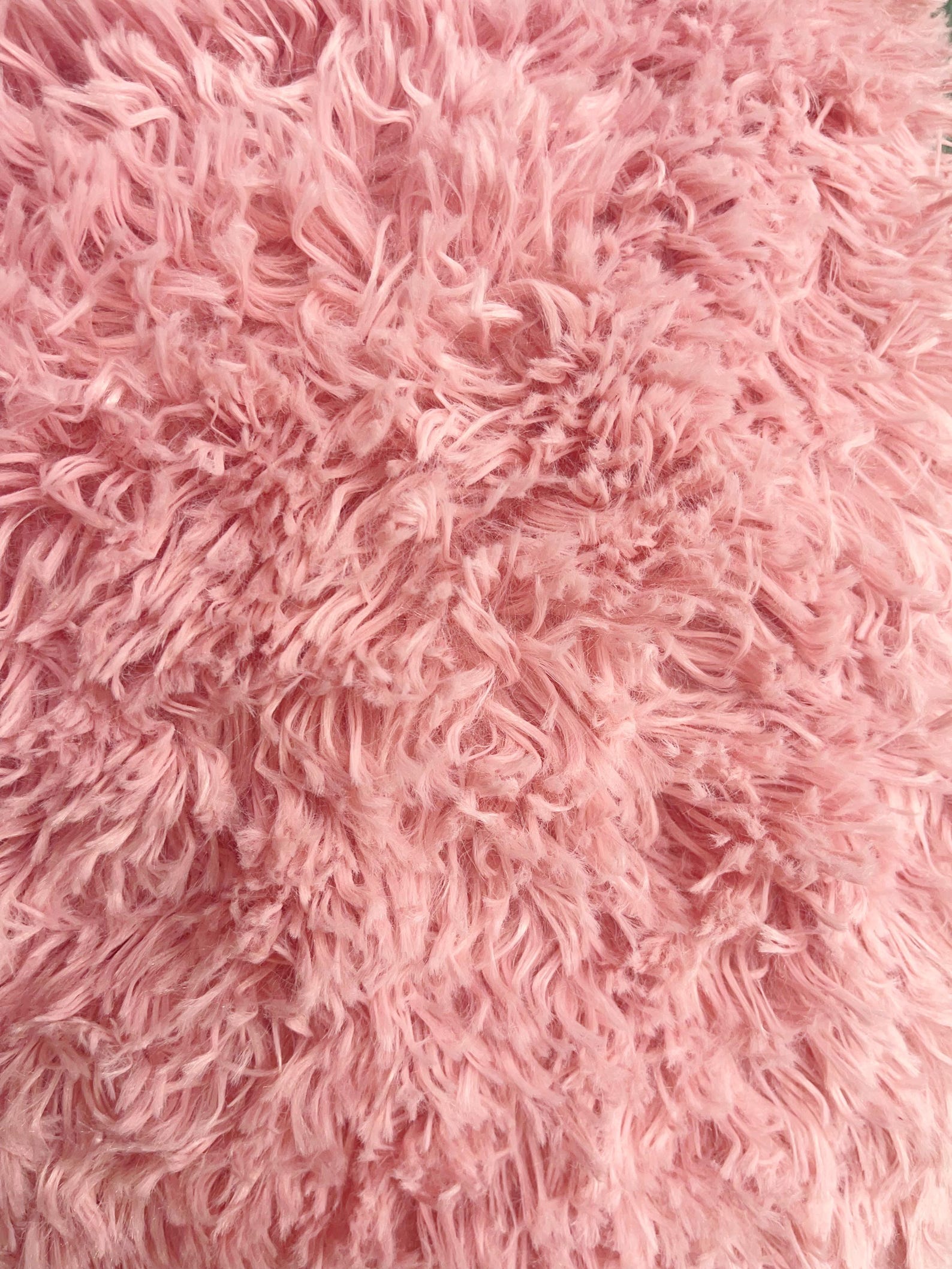 Pink Shaggy - Luxe Cuddle® Minky (shannon Fabrics) 30 Mm Pile - Etsy