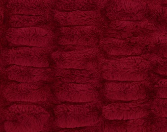 Snow/bubblegum Frosted Shaggy - Luxe Cuddle® Minky (shannon Fabrics) 30 ...