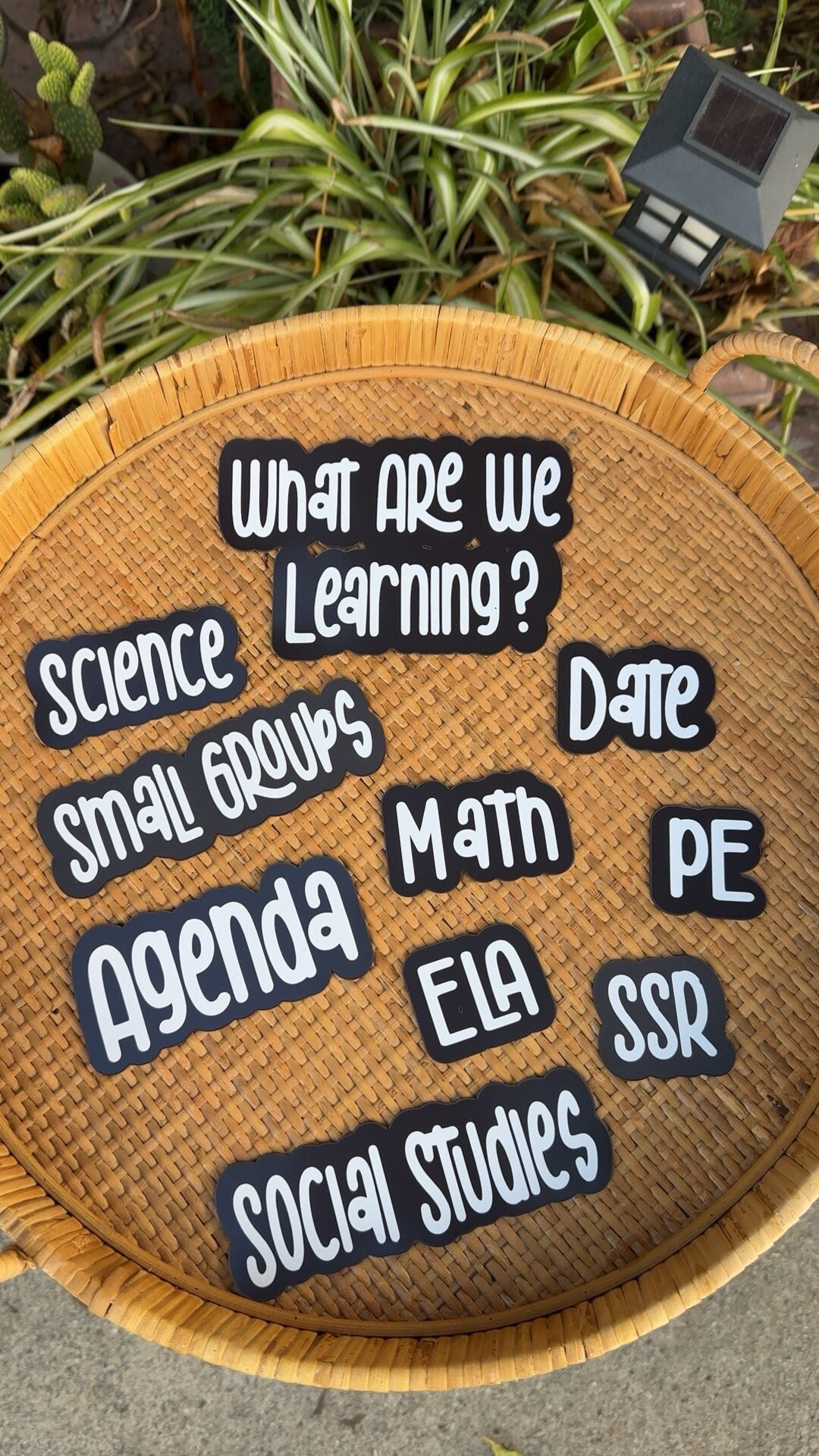 Custom Magnet Classroom Labels | Learning Objectives | Learning Targets ...