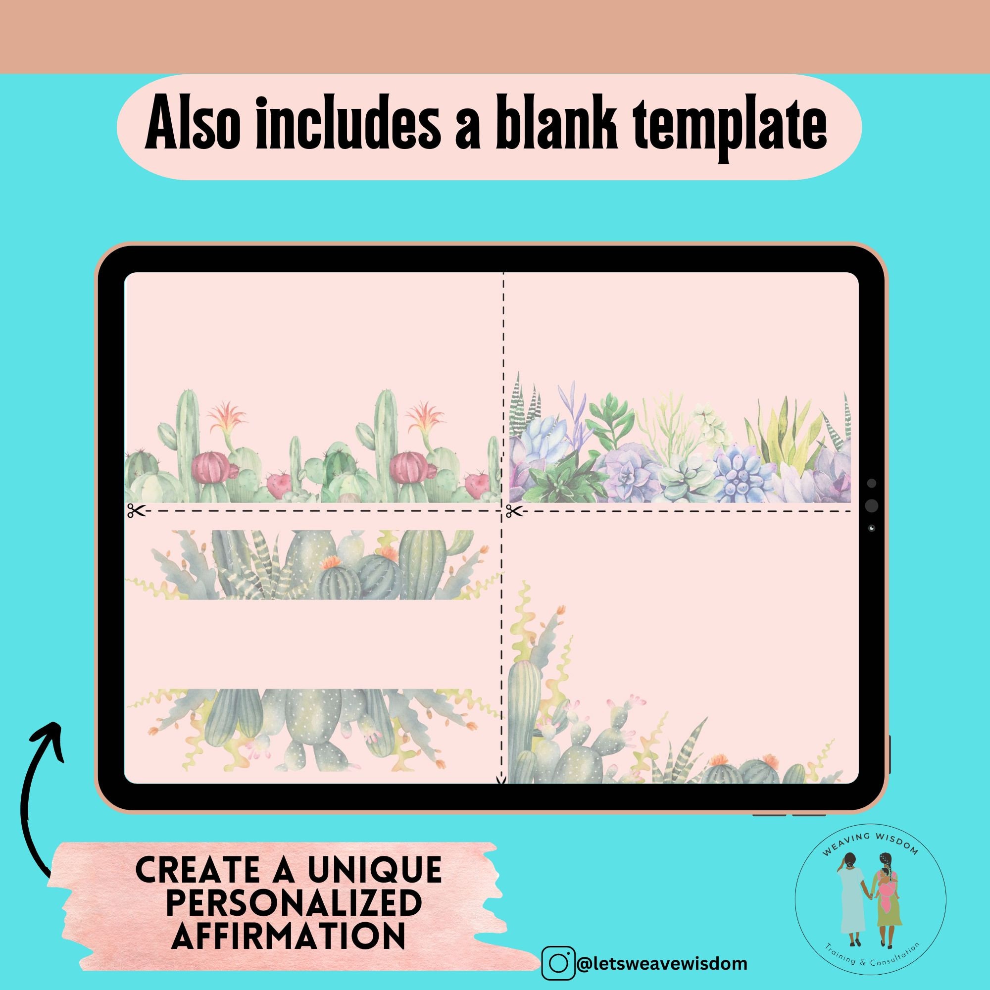 Bilingual Affirmation Cards - Printable, Positive Statements, Self Talk ...