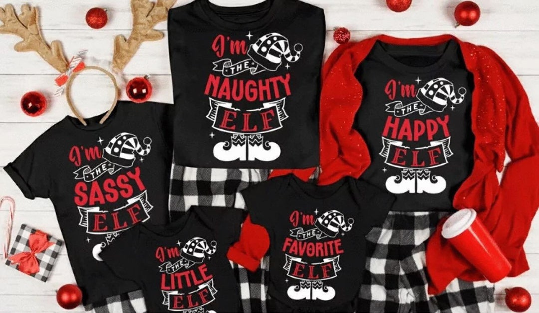 The Elf Family Christmas - Etsy