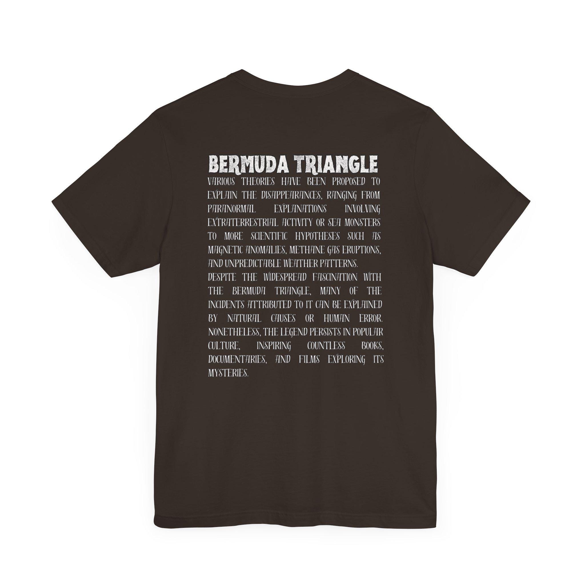 Bermuda Triangle Unisex Jersey Short Sleeve Tee - Etsy
