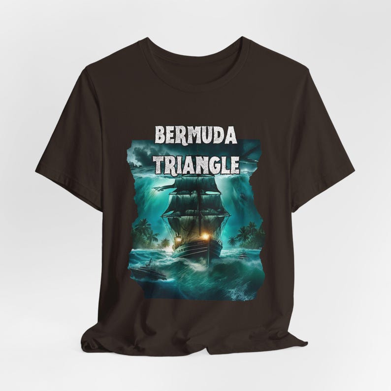 Bermuda Triangle Unisex Jersey Short Sleeve Tee - Etsy