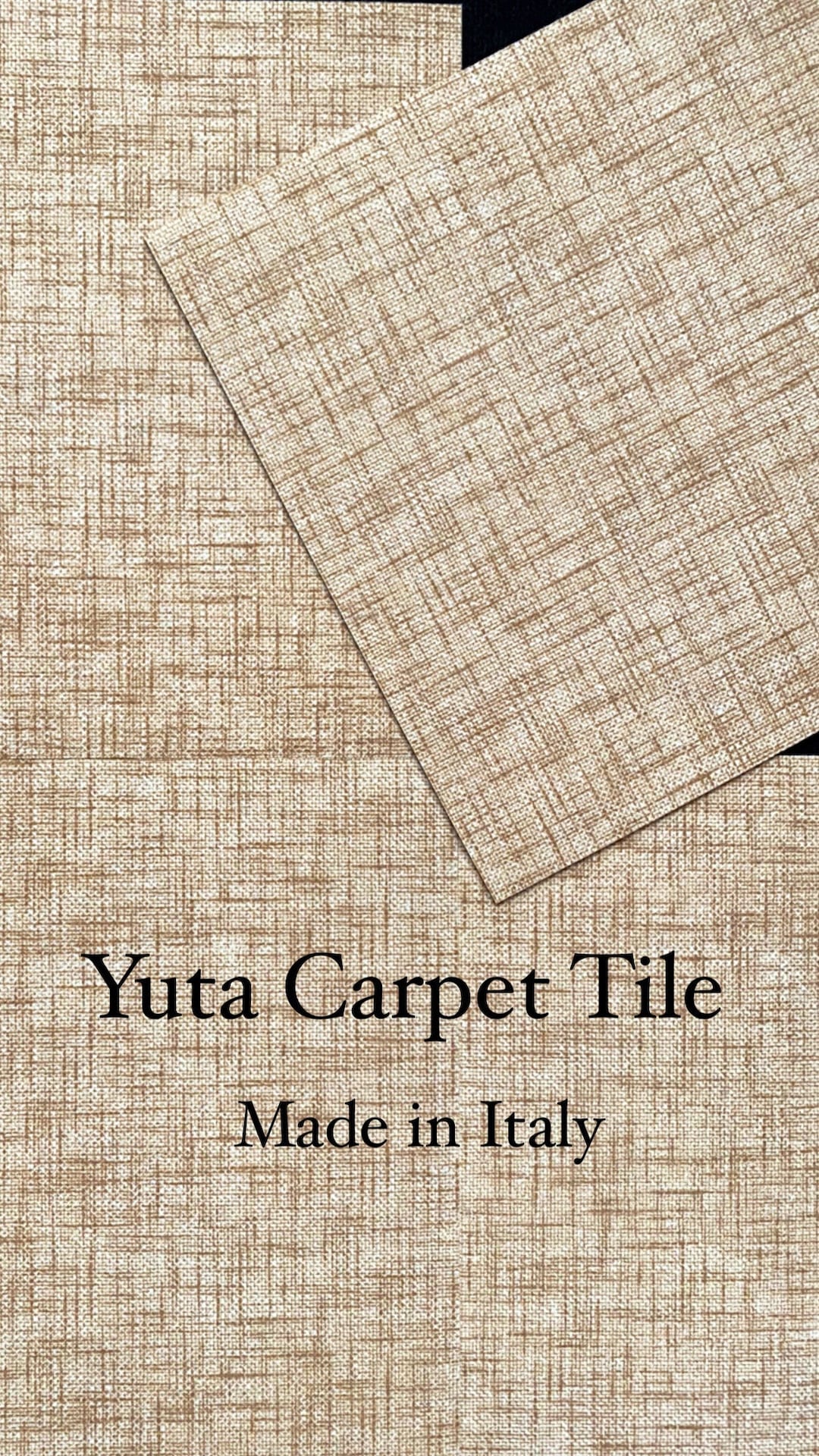 Jute Carpet Tile Tiles 50 X 50 Cm, With Anti-bacterial and Anti-stain ...